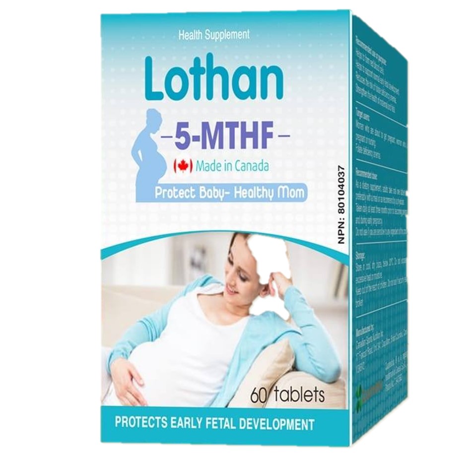 Lothan 5-MTHF – Bổ sung Folate giảm nguy cơ dị tật thần kinh thai nhi